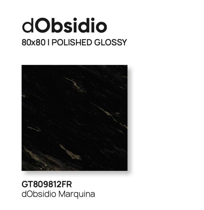 Jual Roman Granit 80x80 Polished Glossy Dobsidio Marquina Gt809812fr Di ...