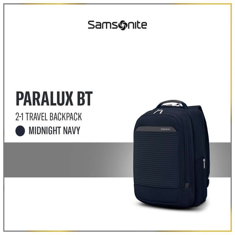 Jual Samsonite Paralux Bt 2-1 Travel Backpack - Midnight Navy Di Seller ...