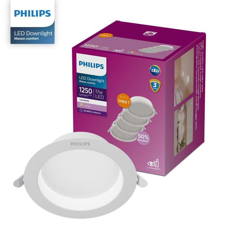 Promo Philips Lampu Led Downlight Meson Comfort 17w 4000k Semi Putih ...