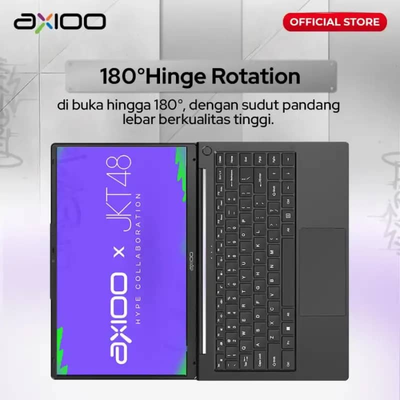 Promo Axioo Mybook Hype 5 G12 Notebook - Black ( I5-1235u / 8gb / 256gb ...