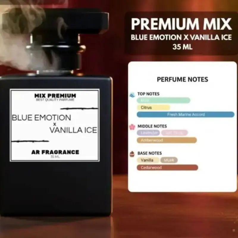 Promo Ar Fragrance - Premium Mix Blue Emotion X Vanilla Ice 35ml ...
