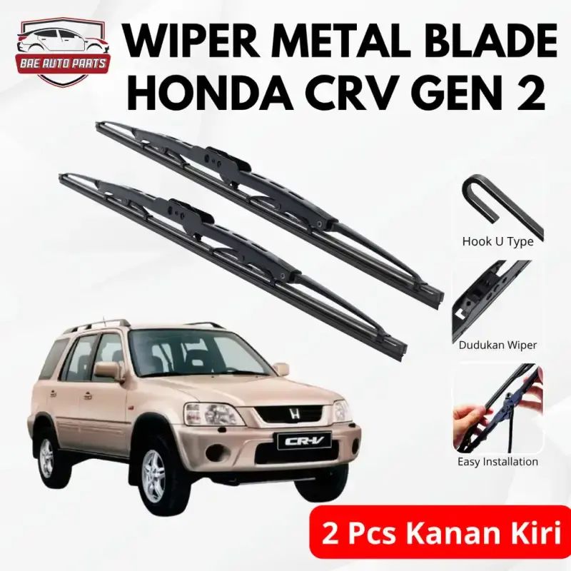 Promo Wiper Metal Blade Mobil Honda Crv Gen 1,2,3 Dan All New Crv Model ...