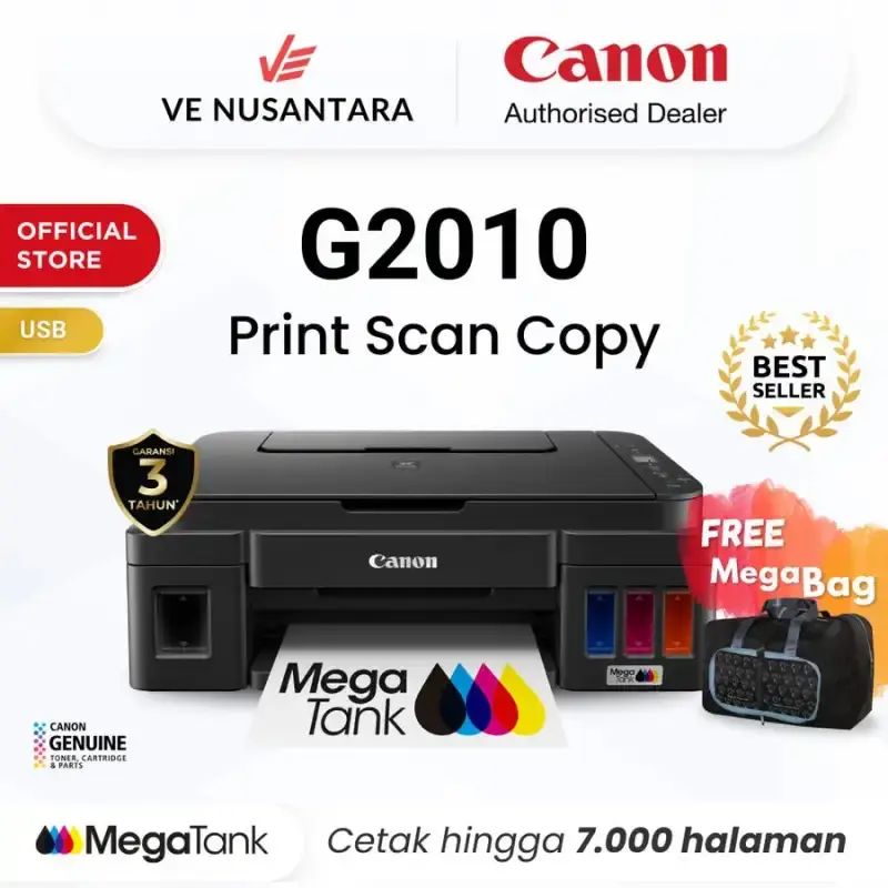 Promo Printer Canon G2010 - Ink Tank All In One Print Scan Copy USB ...