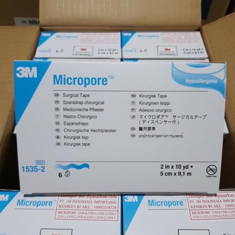 Jual Micropore 2 Inch / Micropore 2 In / Micropore 3m / Plester 2 Inch ...