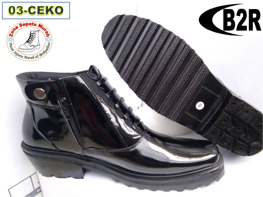 Jual Sepatu Pdh B2r Perwira Tinggi Seri 03ceko Kulit Asli Mengkilap - 44 Di Seller Zona Sepatu ...