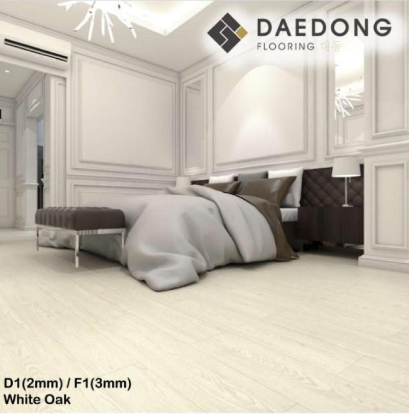 Jual Lantai Vinyl Motif Kayu Tebal 3 Mm Luas 2.45m2 Berkualitas Korea ...