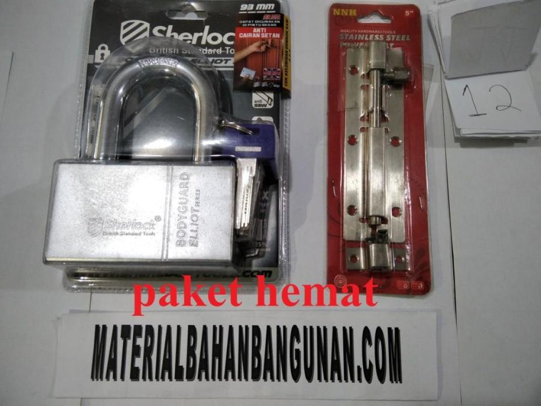 Jual Slot Pintu Kunci Gembok 💯 Harga Murah & Kualitas Terbaik Februari 2025