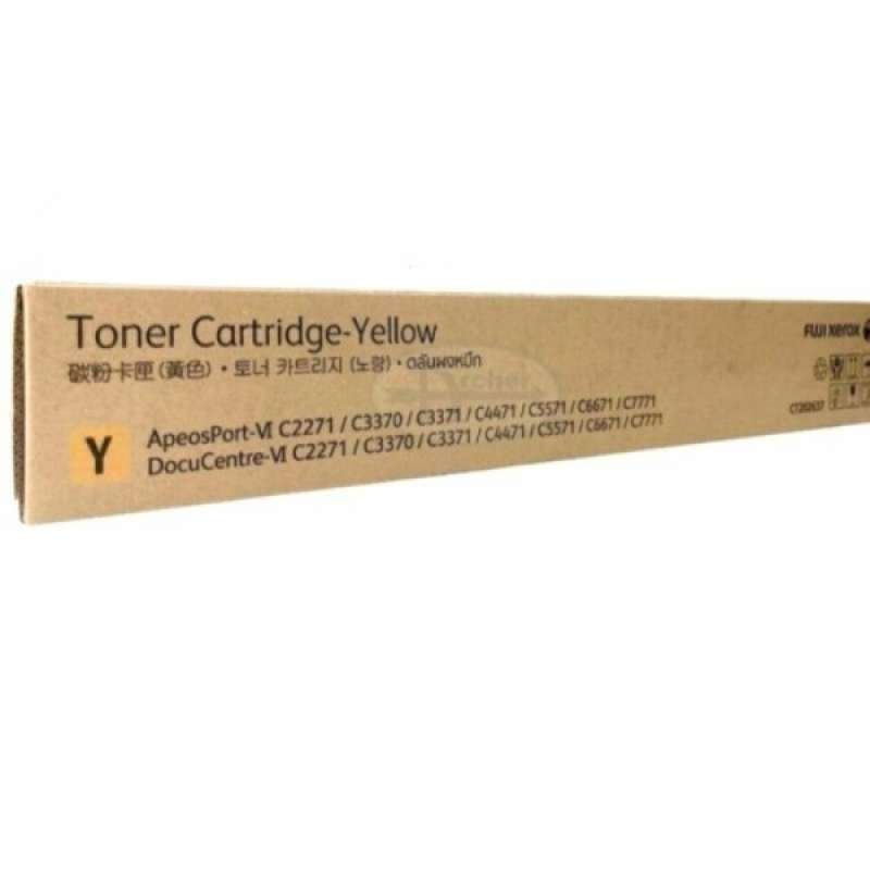 Promo Toner Yelow Fuji Xerox Apeosport Vi C2271/c3370/c3371 Diskon 10% ...