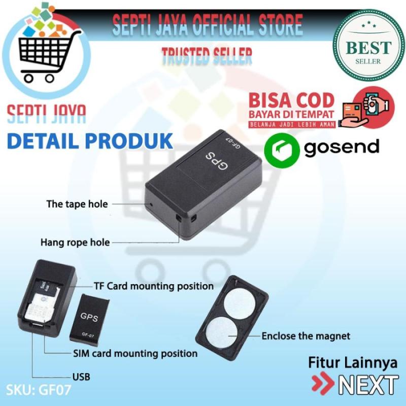 Jual Gf07 Tracker Mini Alat Pelacakan Lokasi Gf07 Gsm Locator Pematau Suara - GPS A8 Di Seller ...