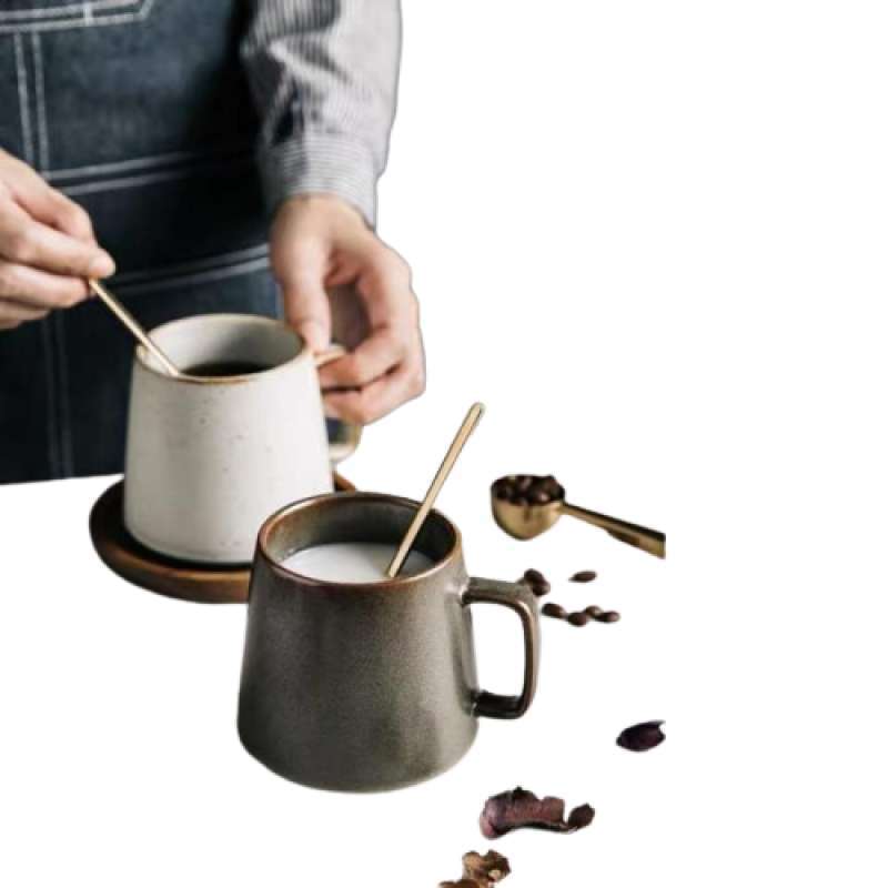 Promo Muki - Ceramic Tea Coffee Mug Aesthetic - Cangkir Keramik Estetik ...