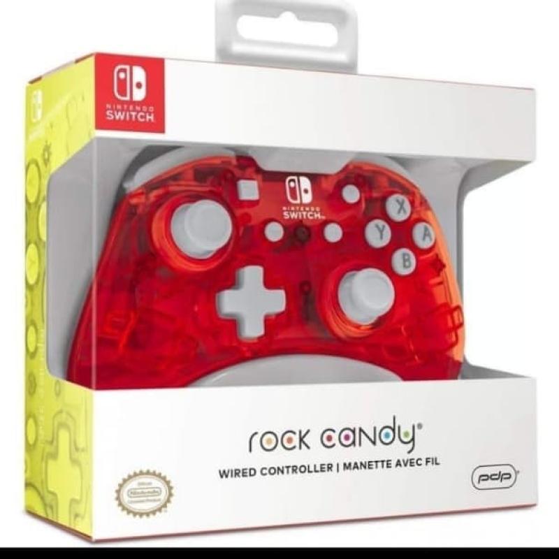 Jual Nintendo Switch Rock Candy Wired Controller Merah Di Seller Afifah ...
