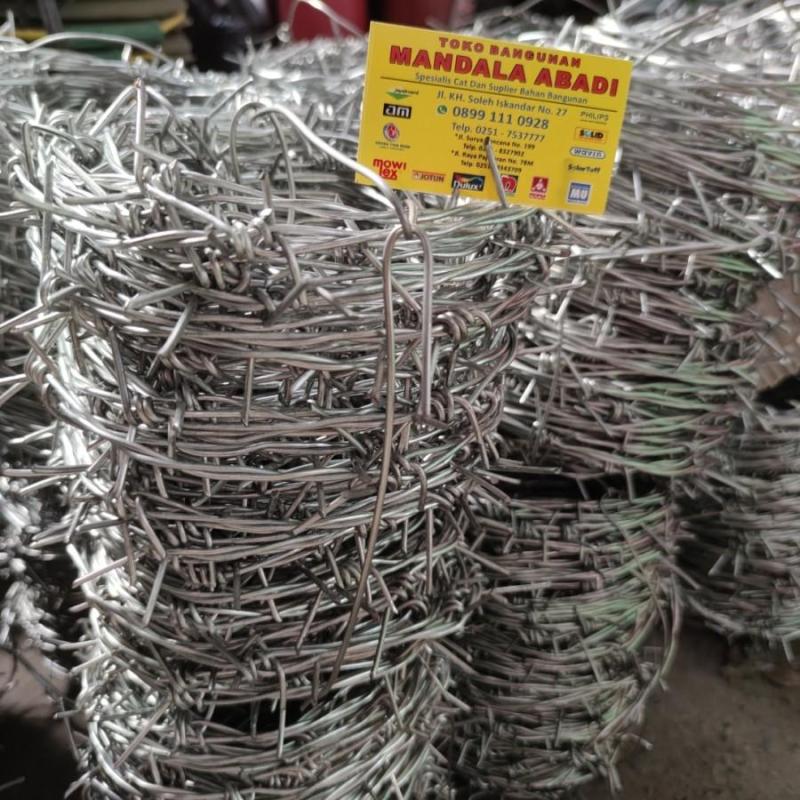 Jual Kawat Duri Bwg 14 Galvanis Di Seller Larry Kurniawan - Cibadak ...