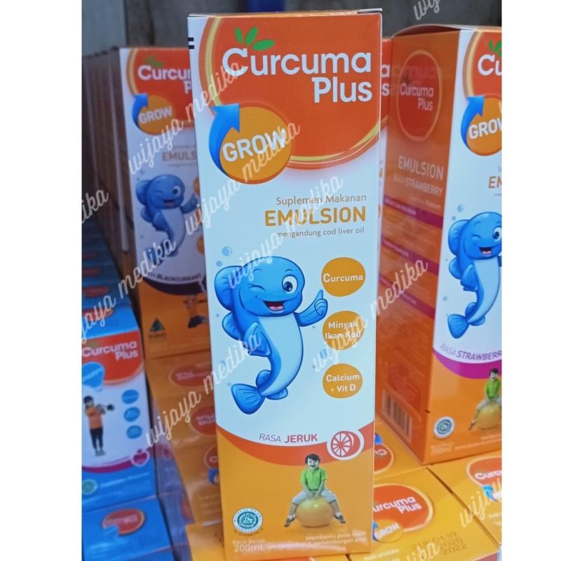 Promo Curcuma Plus Grow Emulsion Suplemen Vitamin Tumbuh Kembang Anak ...