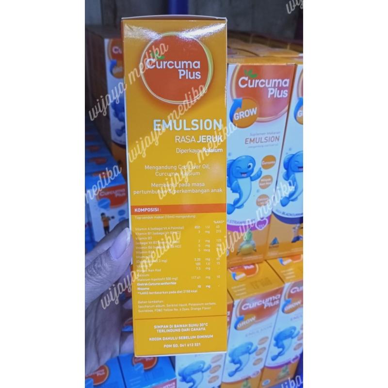 Promo Curcuma Plus Grow Emulsion Suplemen Vitamin Tumbuh Kembang Anak ...