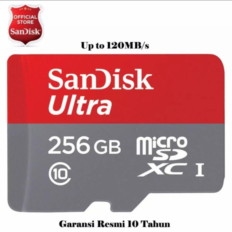 Promo Sandisk Ultra Micro Sd 256gb A1 120mb Original Garansi Resmi ...