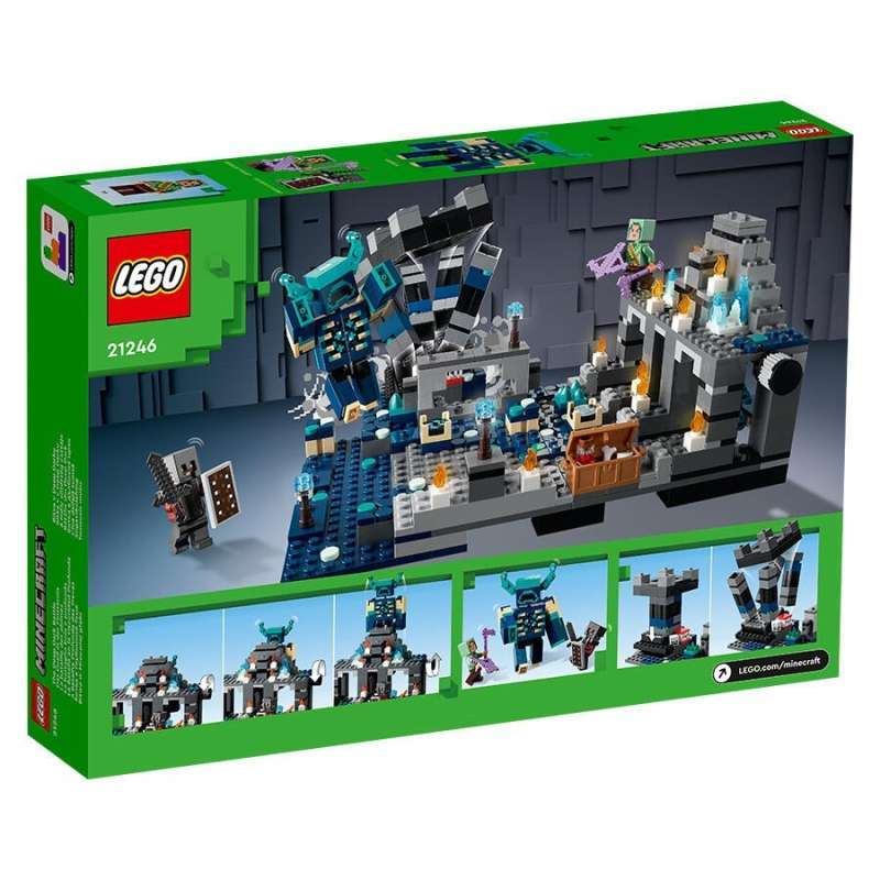 Promo Lego Minecraft 21246 The Deep Dark Battle Diskon 30% Di Seller ...