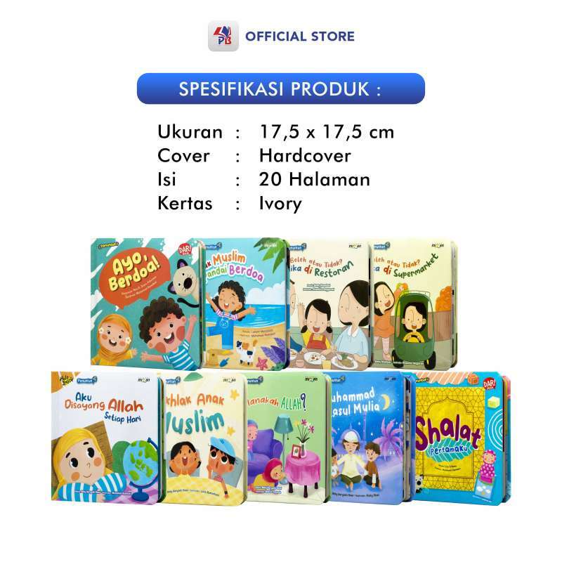 Jual Buku Cerita Anak / Boardbook Akhlak Anak Muslim / Aku Disayang ...