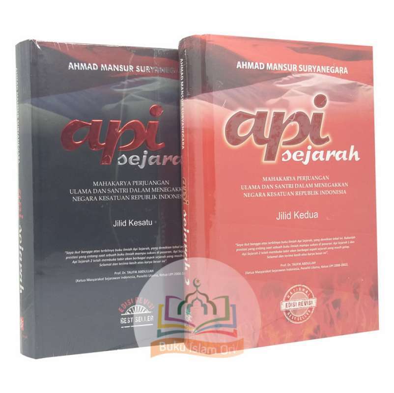 Promo Paket Api Sejarah Jilid 1 & 2 ORIGINAL - Ahmad Mansur Suryanegara ...