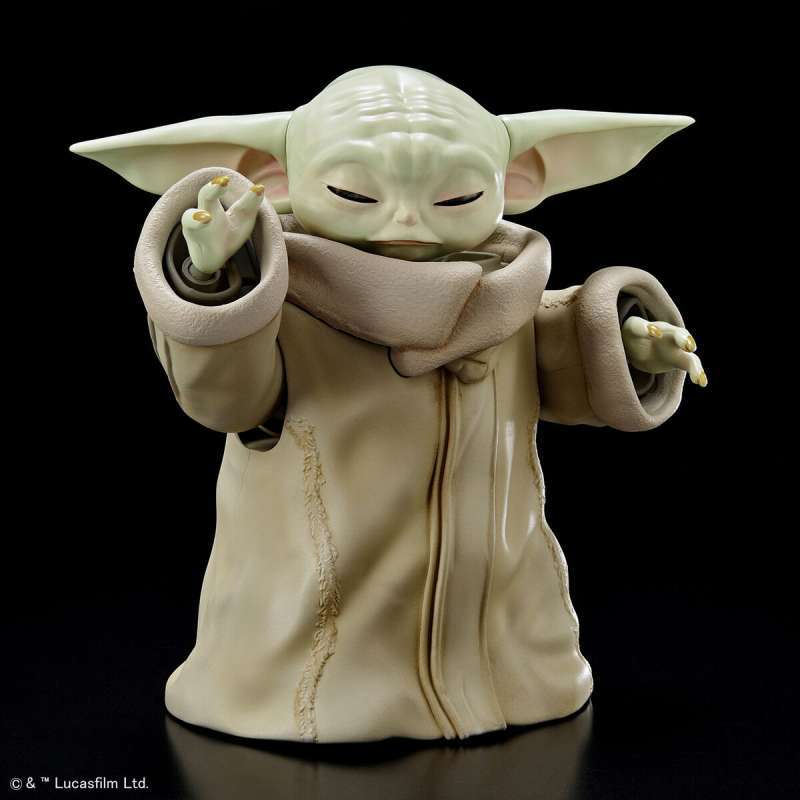 Promo Bandai 1/4 Grogu Baby Yoda The Mandalorian - Star Wars Diskon 5% ...