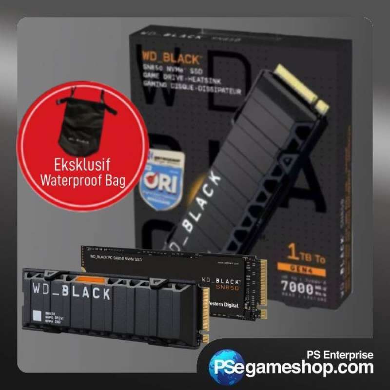Promo WD BLACK SN850 NVMe Internal Gaming SSD Works with Playstation 5 ...