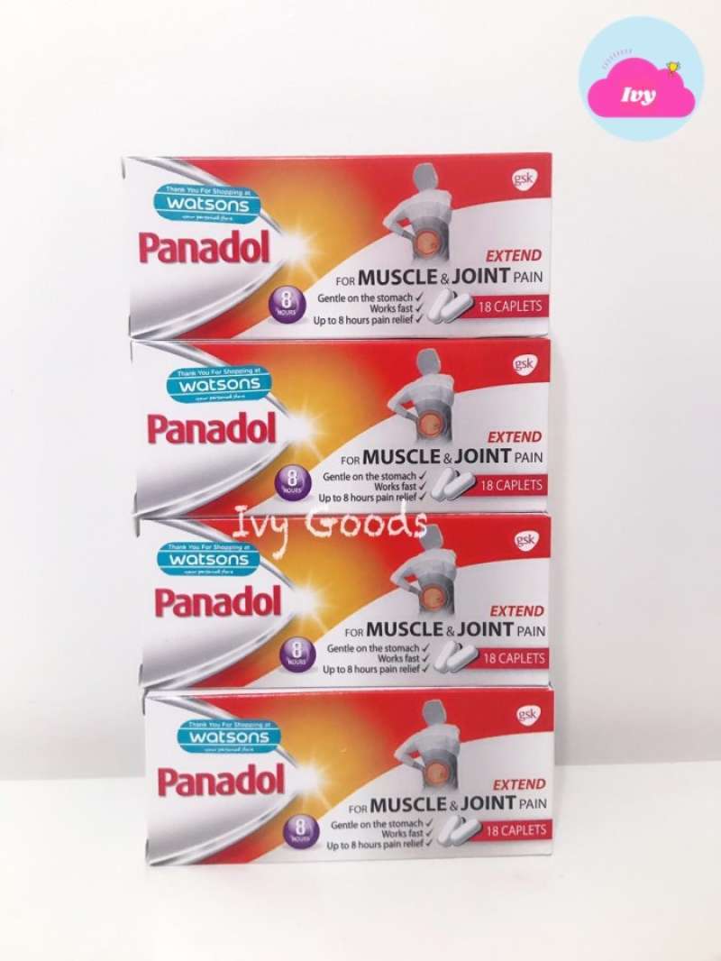 Promo Panadol Extend Singapore for Muscle & Joint Pain 18 Tablets ...