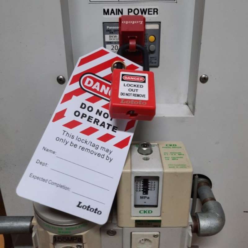 Promo LOTOTO L3821 Safety Loto Clamp-On Circuit Breaker Lockout, Handle ...