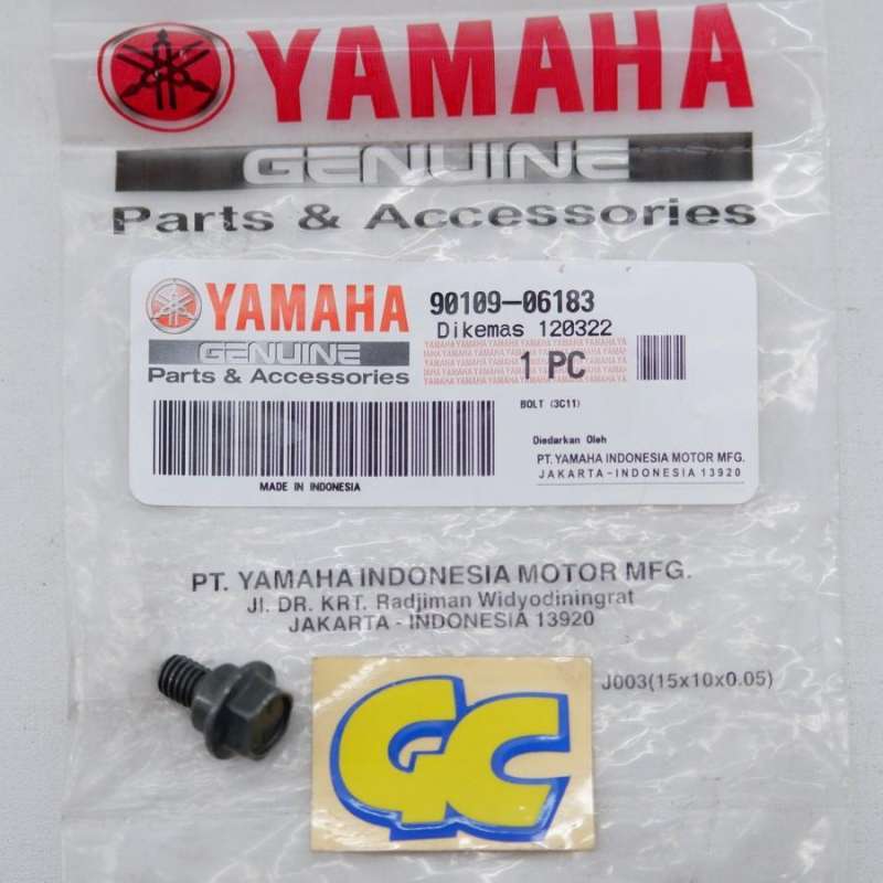 Jual Baut Tangki Air Radiator Cadangan Yamaha Vixion 90109-06183 di ...