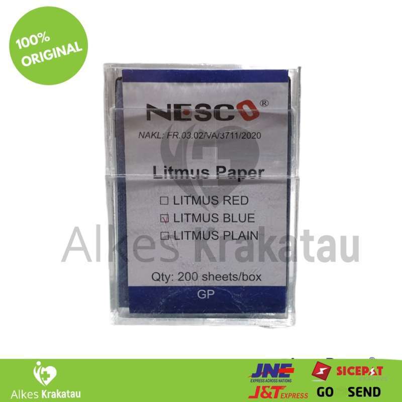 Nesco Kertas Lakmus Merah Gratis Ongkir 🔥 Harga Murah Januari 2026