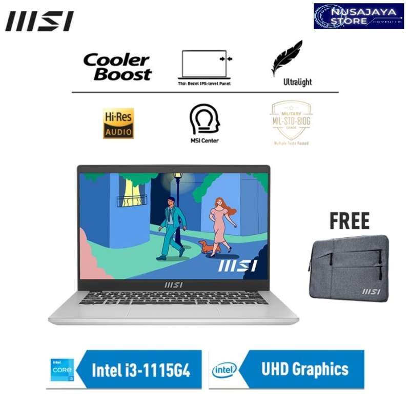 Jual Msi Modern 14 C11m 007 I3-1115g4 8gb 512gb 14fhd Win11 Di Seller Hardware Com - Hardware ...