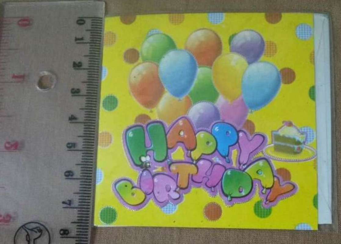 Jual Kartu Ucapan Ultah Ulang Tahun Happy Birthday HBD Kecil Mini 1pcs di Seller Toko ATK 77 ...