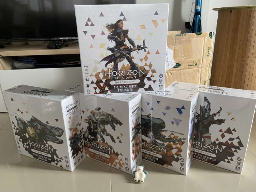 Promo Horizon Zero Dawn The Boardgame Kickstarter Exclusive with ...