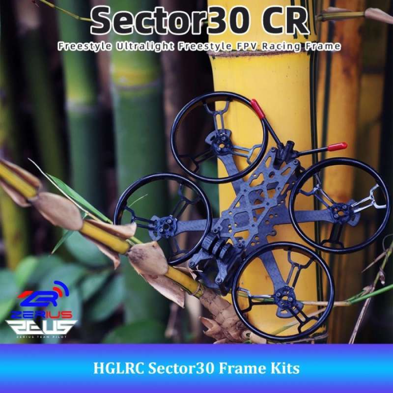 Promo HGLRC Sector30 Frame Kit Sector 30 3inch Ultralight Cinewhoop ...