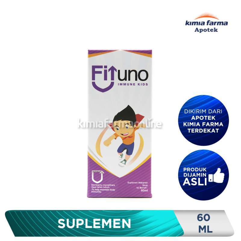 Jual Fituno Immune Kids Sirup 60 Ml / Suplemen Daya Tahan Tubuh Di ...