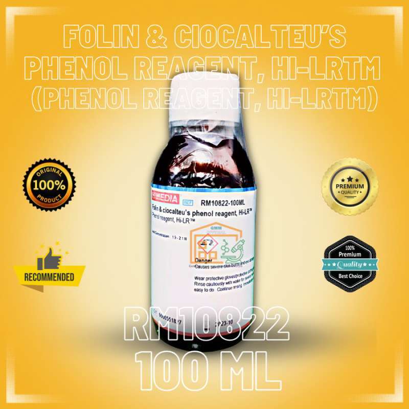 Promo Folin & ciocalteu’s phenol reagent|Phenol reagent Hi-LR, 100 ml ...