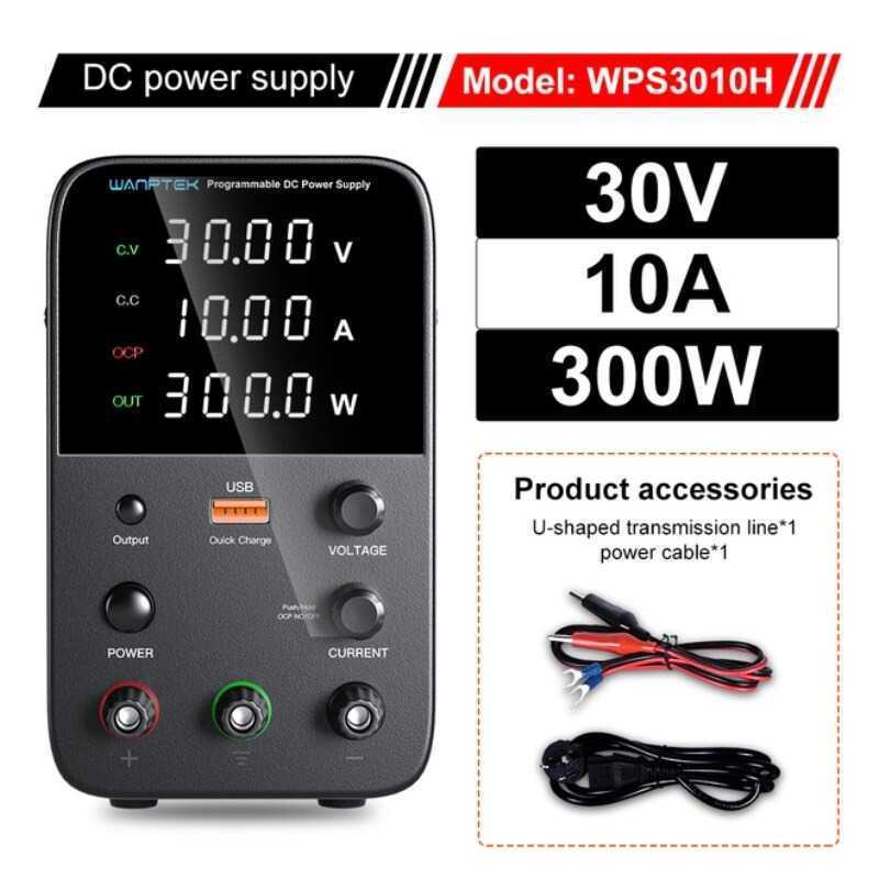 Jual Adjustable DC Power Supply 30V 10A Dengan Layar Digital di Seller ...