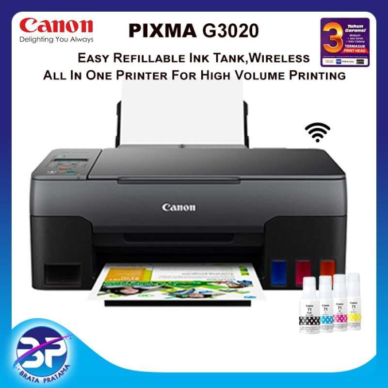 Jual Canon Pixma G3020 All In One Wifi Ink Tank Printer di Seller ...