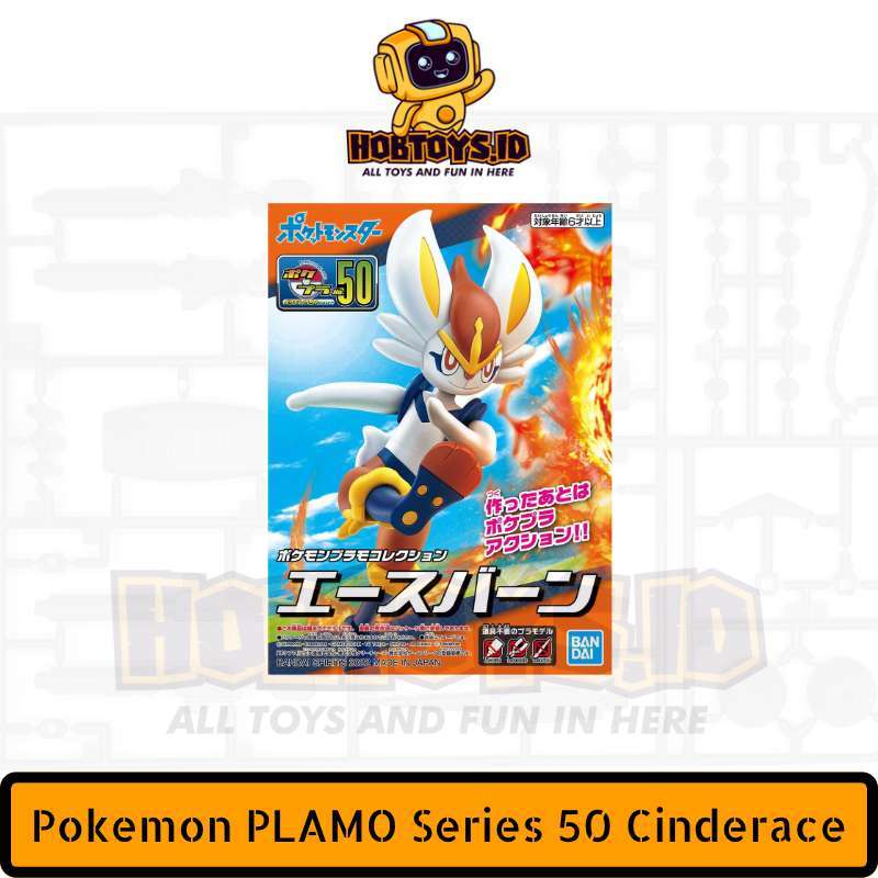 Jual Pokemon PLAMO Collection Select Series 50 Cinderace di Seller ...