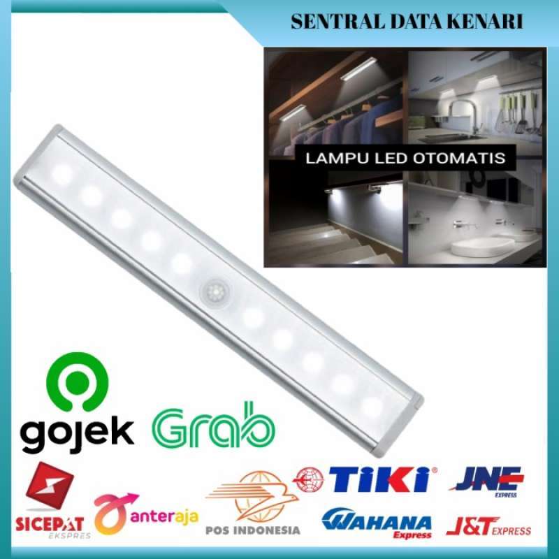Promo Lampu LED Sensor Otomatis Sensor Gerak Cahaya Lemari 2W Diskon 23% di Seller Berkah Storee ...