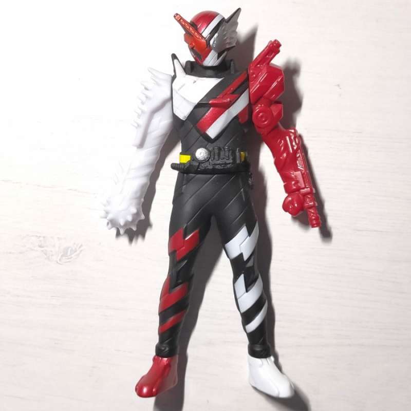 Promo BANDAI RHS KAMEN RIDER BUILD FIRE HEDGEHOG FORM FIGURE 17 CM ...
