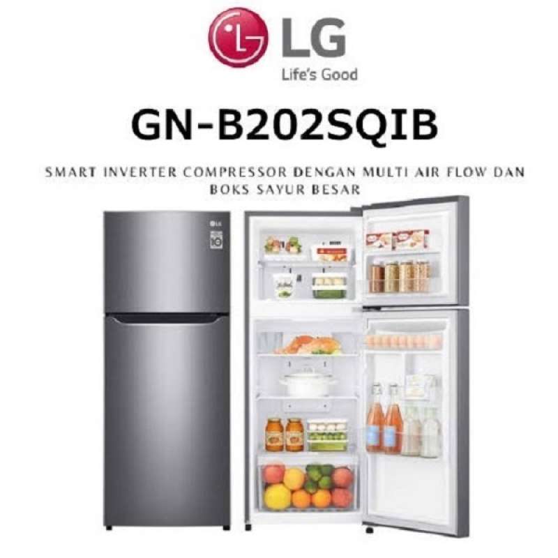 Jual Lg Gnb202sqib Kulkas Lg 2 Pintu Inverter Di Seller Setia Makmur Official Store - Setia ...