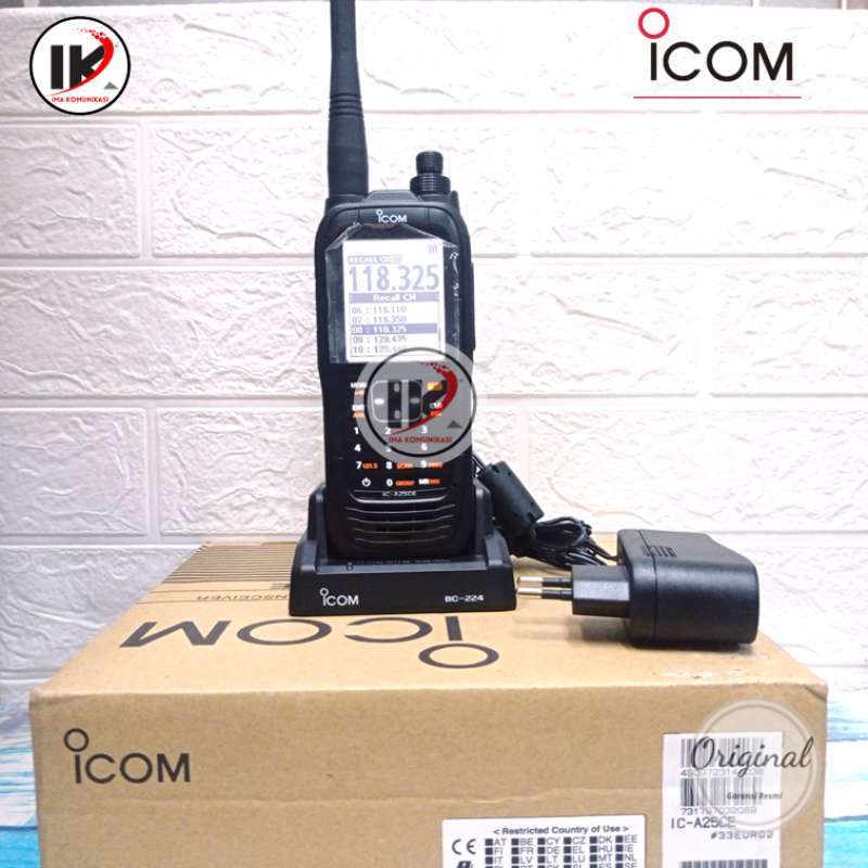 Jual Ht Icom Ic A25ce / Icom A25 / Ht Air Band Ht Penerbangan Ic-a25ce Di Seller Ima ...