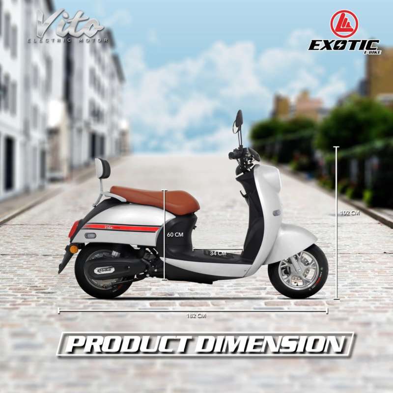 Jual Motor Listrik Exotic Vito By Pacific Di Seller Otoevo - Kelapa Dua ...