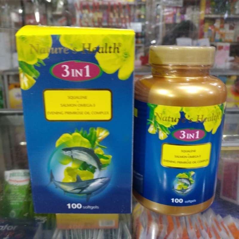 Promo natures health omega 3in1 100 softgels Diskon 33% di Seller Medika Lestari - Tugu Selatan ...
