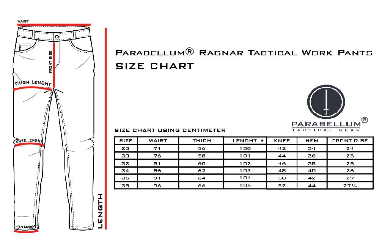 Jual Celana Pria Parabellum® Ragnar Tactical Work Pants - 34 di Seller ...
