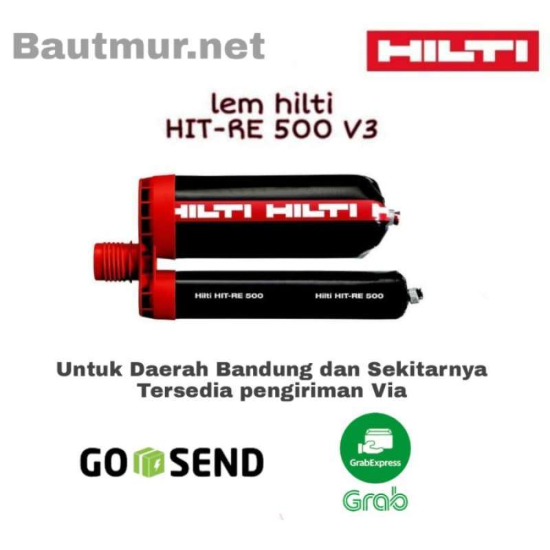 Promo Chemical Hilti Hit-Re 500 500Ml | Lem Beton Dan Angkur 500Ml ...