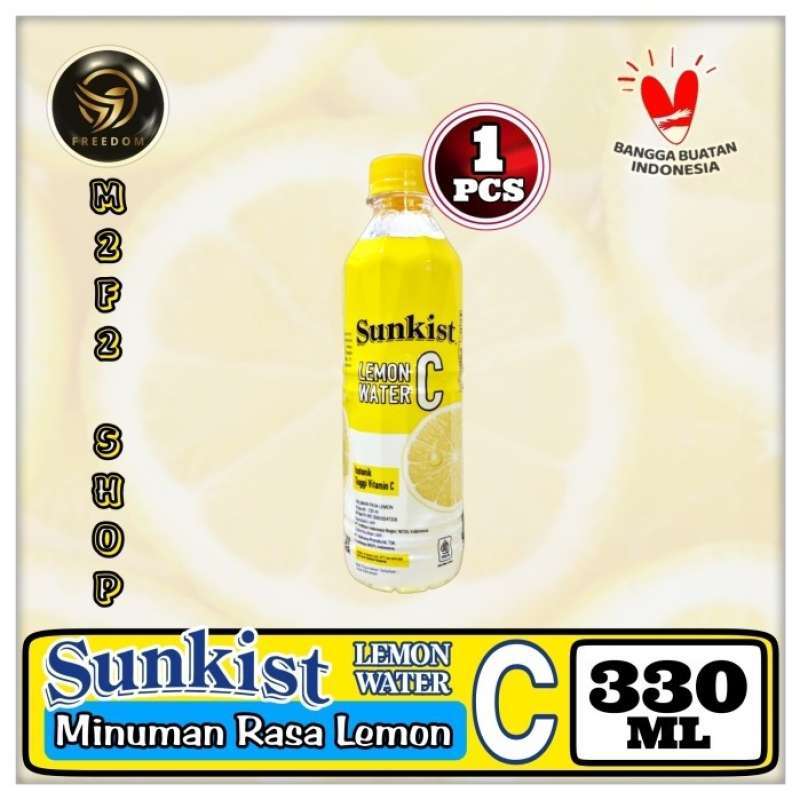 Promo SUNKIST Lemon Water C Isotonik Botol Pet - 330 ml (Kemasan Satuan ...