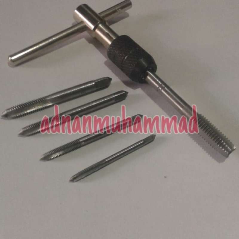 Jual Bor Tap Ulir Drat Manual Membuat Sekrup Baut Perkakas Di Seller ...