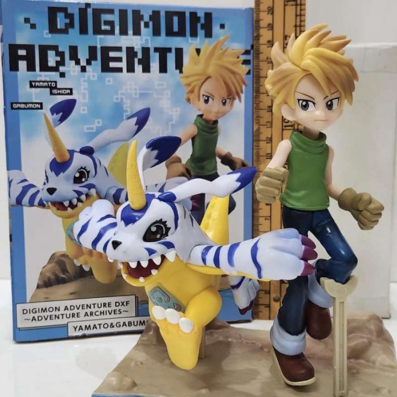 Promo action figure digimon matt ishida dan gabumon box Diskon 23% di ...