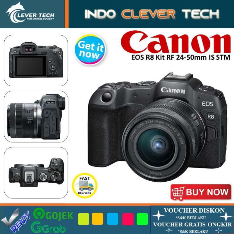 Jual Canon EOS R8 Kit RF 24-50mm IS STM Canon R 8 R8 Kit RF24-50mm di ...