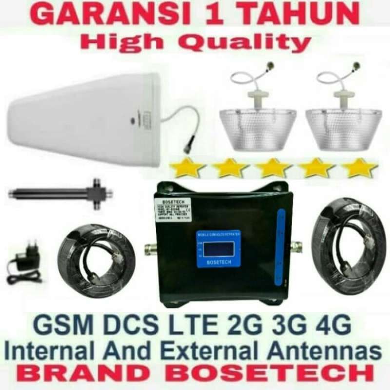 Promo Repeater Gsm Tri Band 2 Way 2G/3G/4G Penguat Sinyal Hp Gsm Diskon 17% di Seller Gadget ...